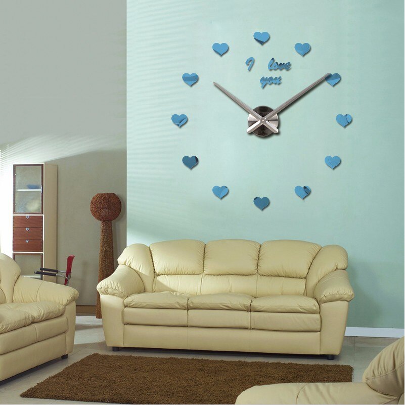 Large Wall Clock Modern relogio de parede horloge ... – Grandado