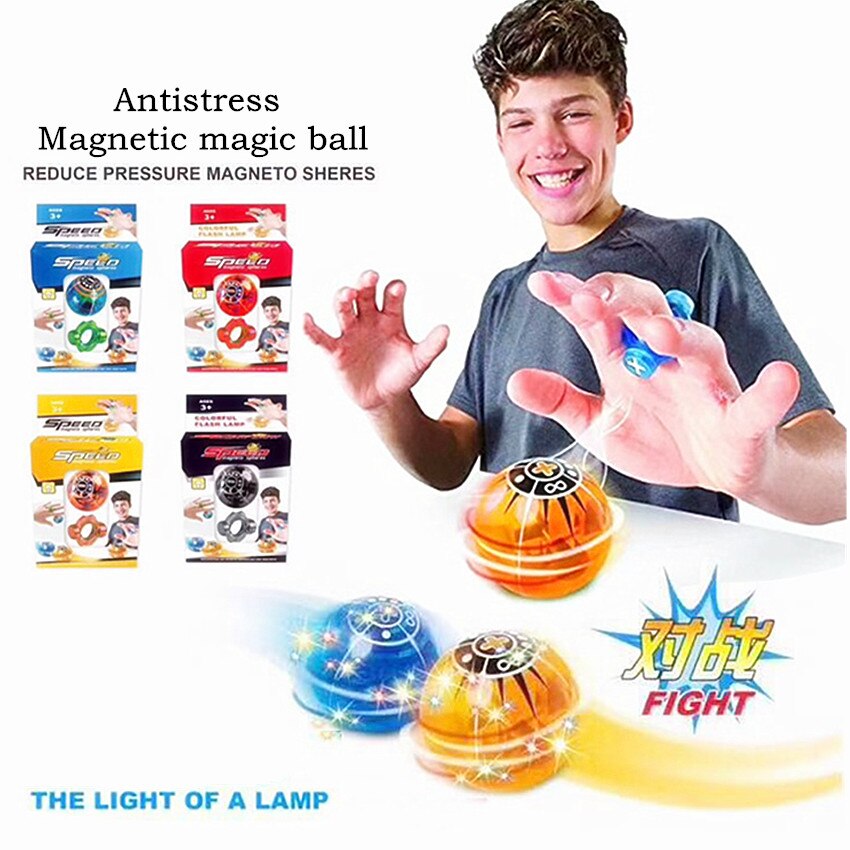 Magnetic Fidget Gags Toy Magnetic Flashing Glowing... – Grandado
