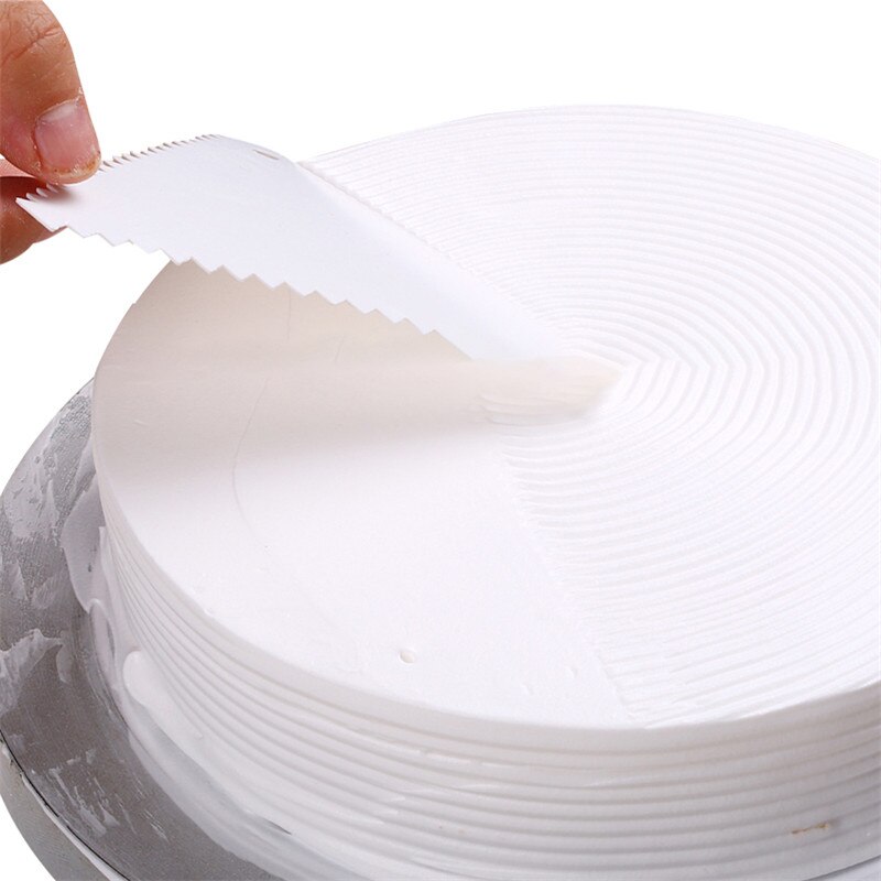 3/6pcs Plastic Irregular Scraper Cake Smoother Cak... – Vicedeal