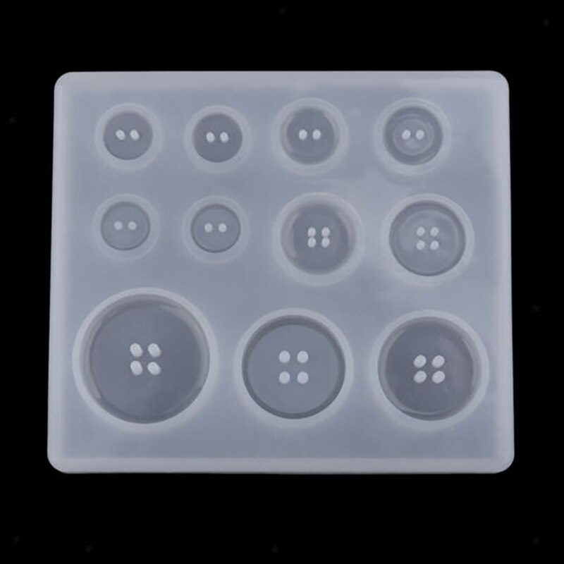 DIY Silicone Button Shaped Mold Epoxy Resin Jewelr... – Grandado