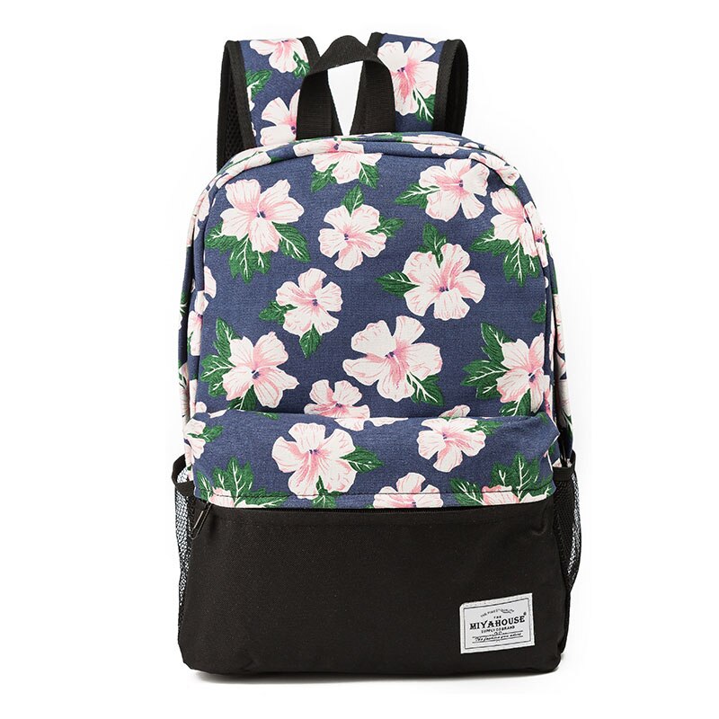 Girl School Bags Rucksack Travel Canvas Women Back... – Vicedeal