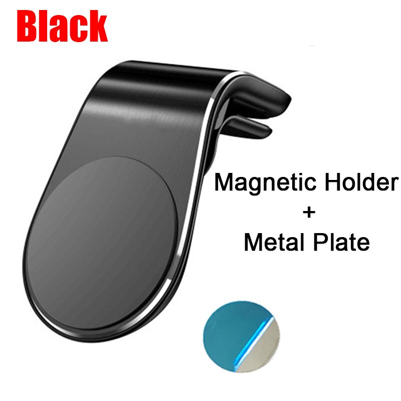 Magnetic L-Type Phone Holder in Car Mobilephone St... – Grandado