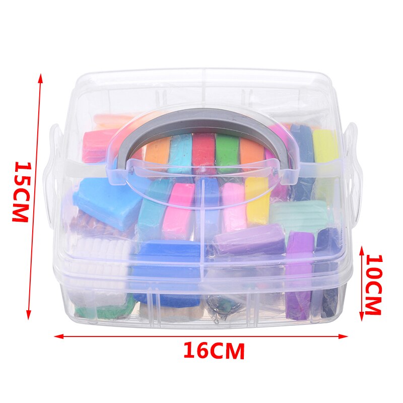 24 Colors Soft Polymer Clay Set Oven Bake DIY Air ... – Grandado