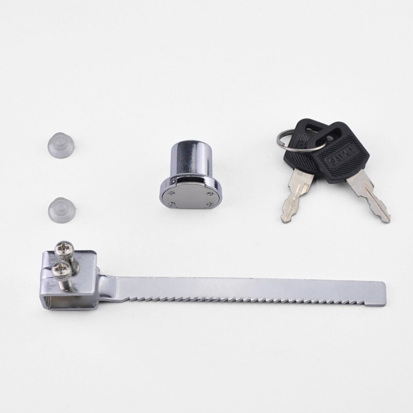 Sliding Glass Door Lock with Keys Sawtooth Counter... – Grandado