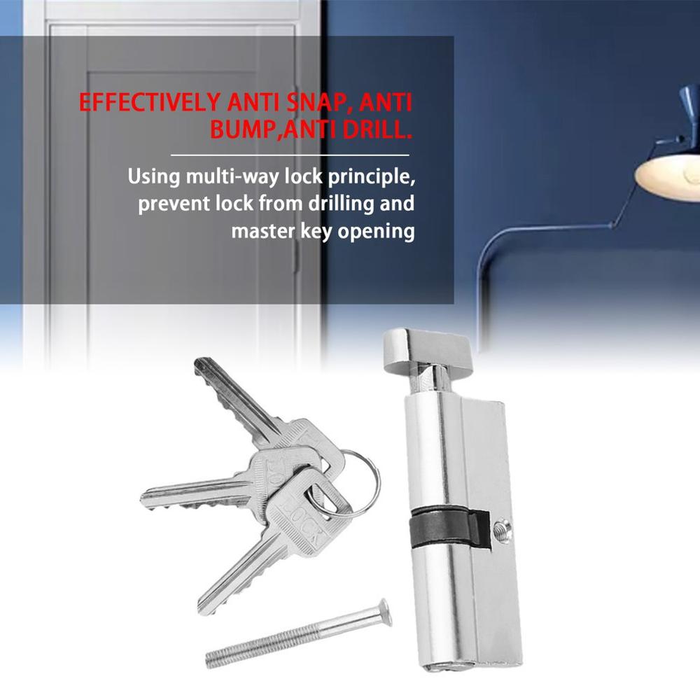 70mm Aluminum Door Cylinder Lock Home Security Ant... – Vicedeal