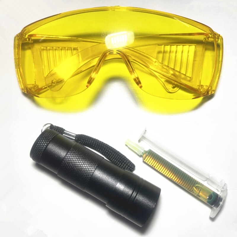 12 LED UV Flashlight Protective Glasses UV Dye Too... – Grandado