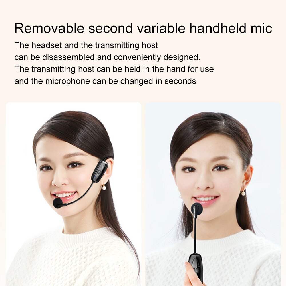 Mini Microphone Wireless Headset 2.4G Portable Blu... – Grandado