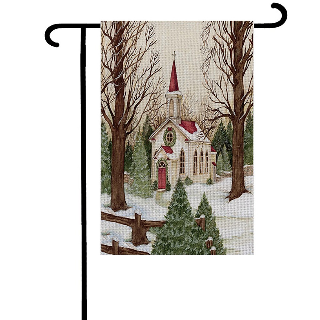 30X45cm Amerikaanse Tuin Kerst Vlag Dubbelzijdig X... – Vicedeal