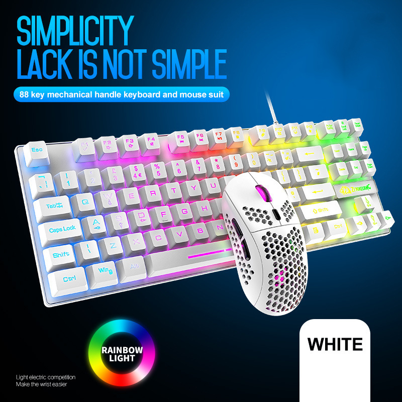 Mechanical feel Gaming Keyboard Mouse Combo Magic ... – Grandado