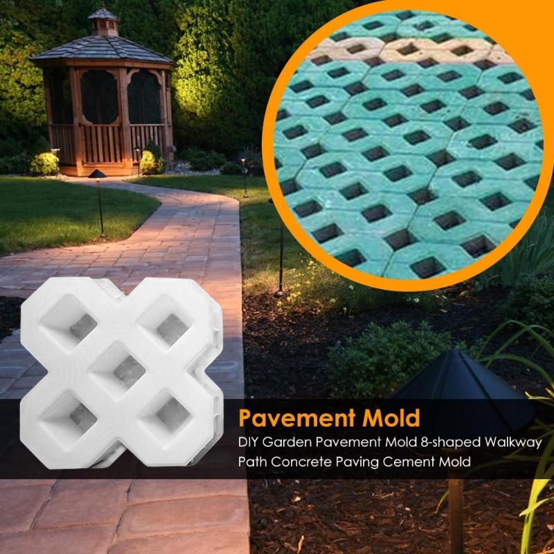 8-vormige DIY Plastic Path Maker Handmatig Bestrat... – Grandado