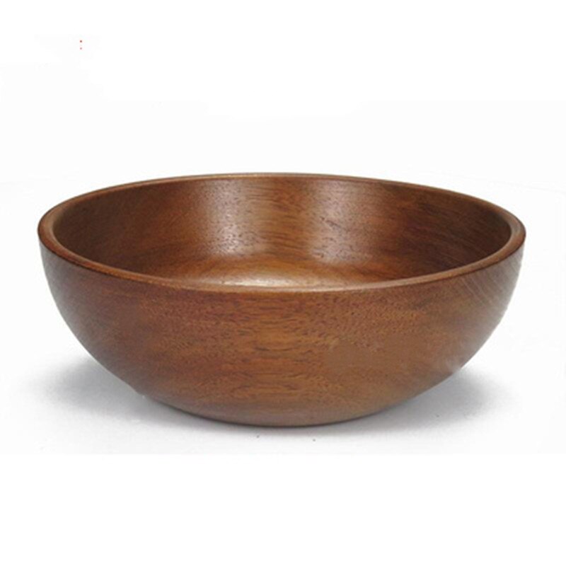 Flat Bowl Jujube Wooden Solid Wood Kitchenware Lar... – Vicedeal