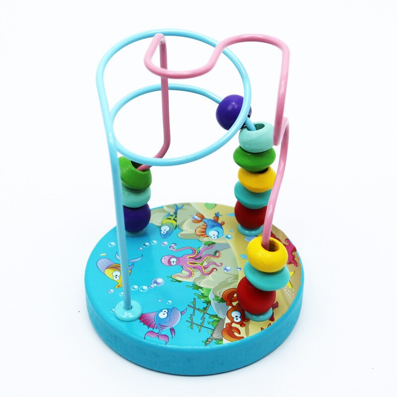 Baby Preschool Kids Math Toys Colorful Wooden Circ... – Vicedeal