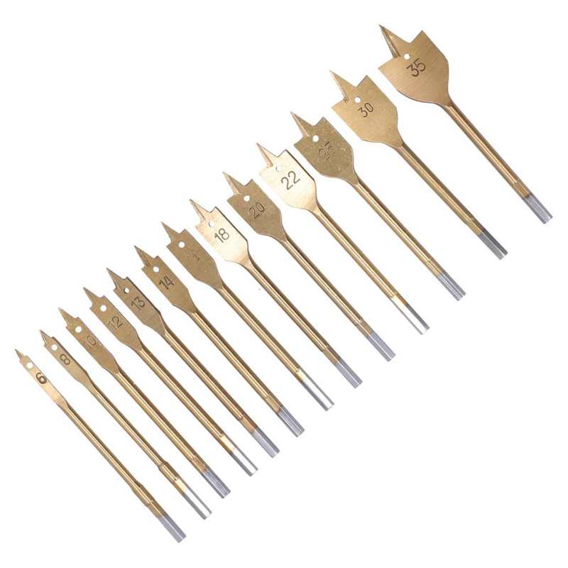 Paddle Flat Bits Wide Application Carbon Steel Spa... – Grandado