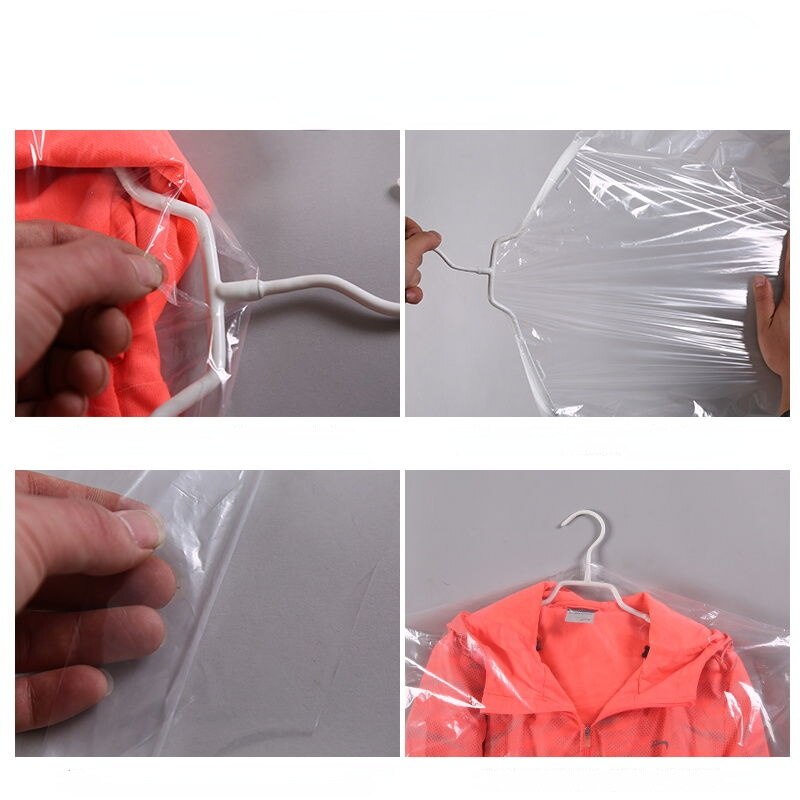 Dust Cover for Clothes Transparent Coat Dust Cover... – Vicedeal