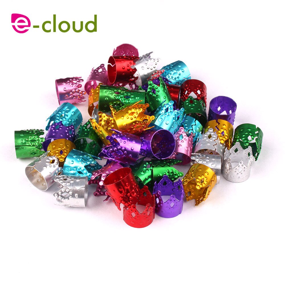 Metal Hair Braid Dread Dreadlock Beads Crown Hollo... – Vicedeal