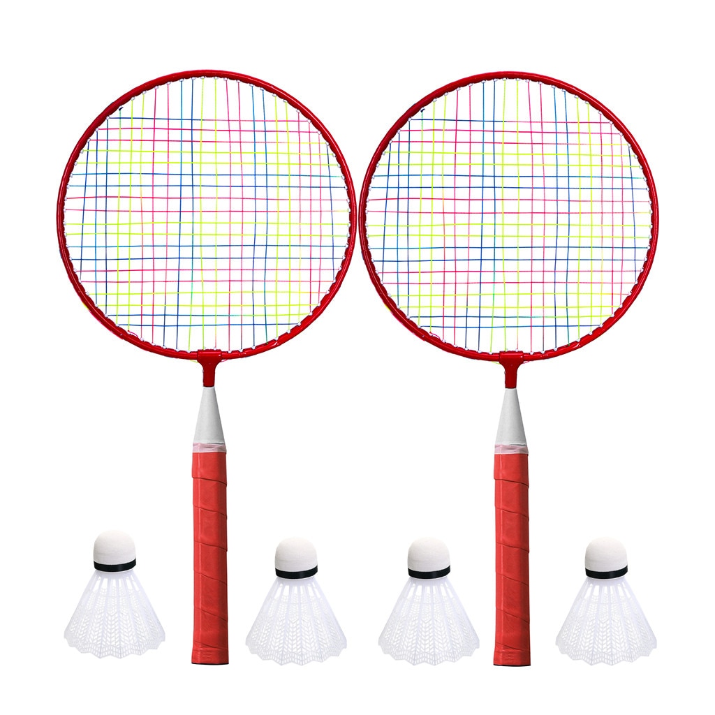 2pcs Badminton Rackets Portable Family Outdoor Dou... – Grandado 2pcs Badminton Rackets Portable Family Outdoor Dou... – Grandado