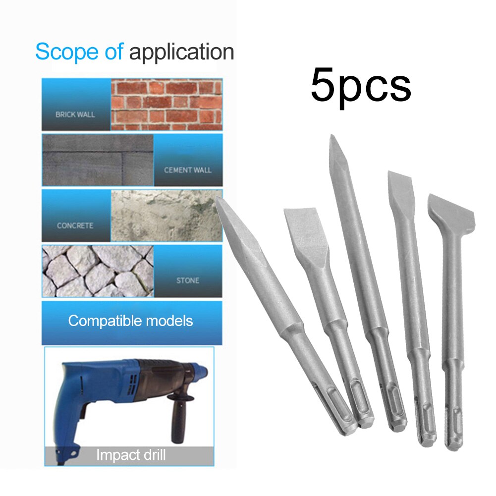 5 pièces Point rainure Gouge plat ciseaux ensemble... – Grandado