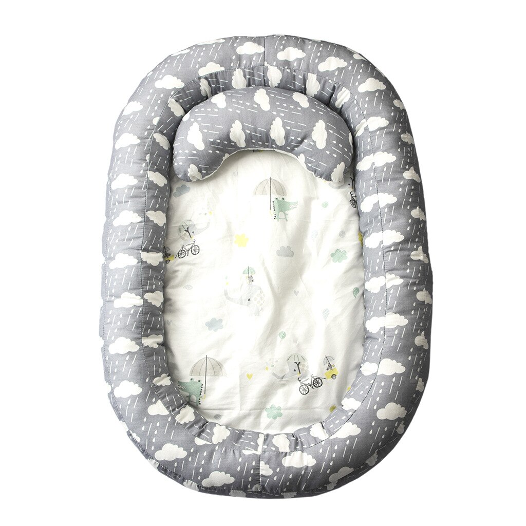 Newborn Sleep Bionic Cribs Outdoor Portable Oval T... – Grandado
