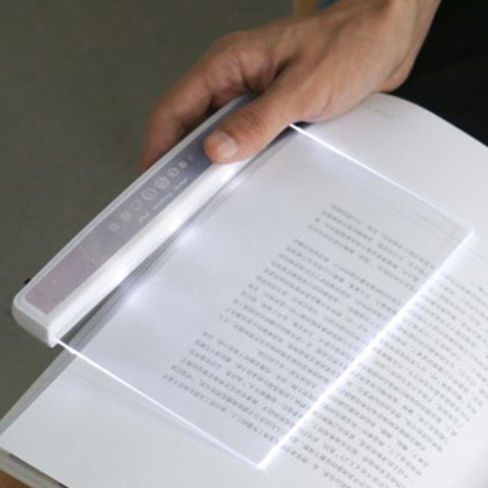 Lámpara LED de lectura plana para el hogar, luz de... – Grandado
