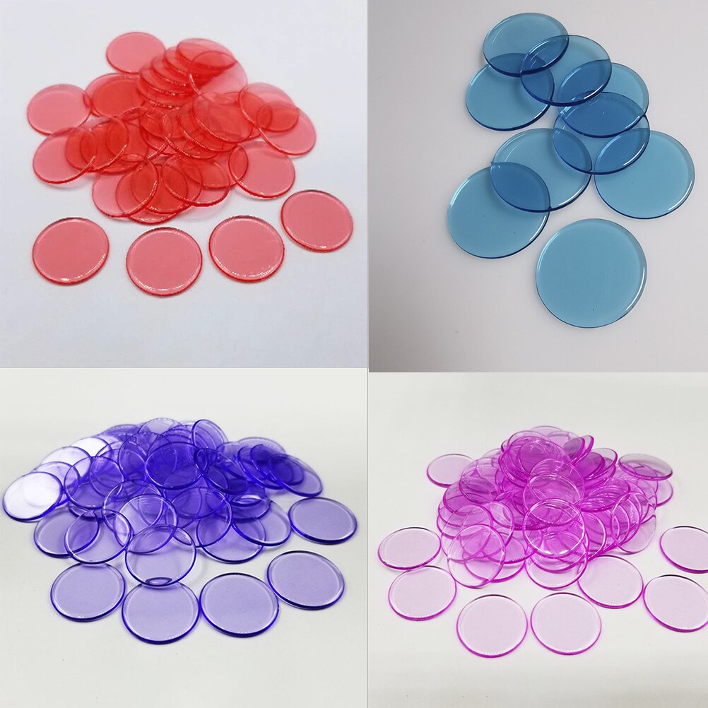 500Pcs 15mm Count Bingo Chips Bingo Game Cards Pla... – Grandado