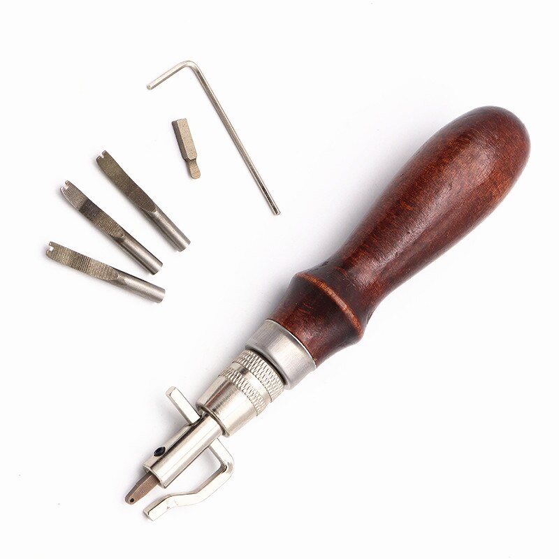 7 in 1 Trencher Leather Craft Edge Press Kit Adjus... – Vicedeal