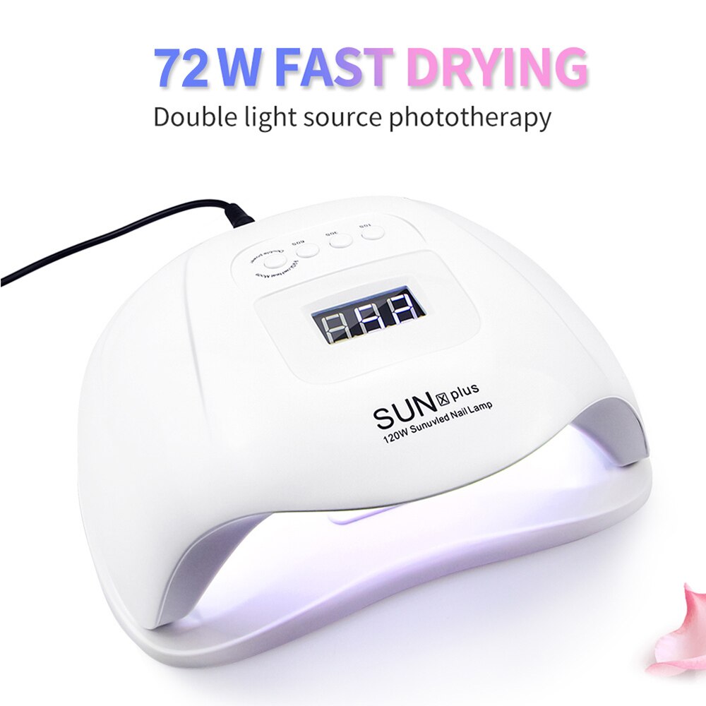 72W SUN5 Pro UV Lamp LED Nail Lamp Nail Dryer For ... – Grandado