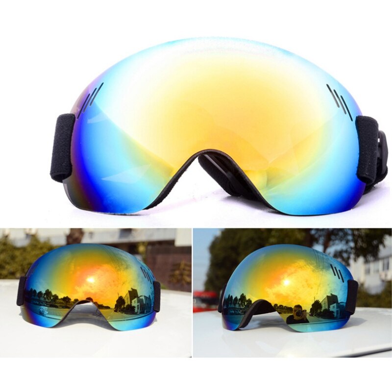 Ski Goggles Anti-fog UV Protection Spherical Mirro... – Vicedeal