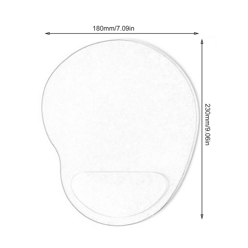 Muismat Met Polssteun Voor Computer Laptop Noteboo... – Vicedeal