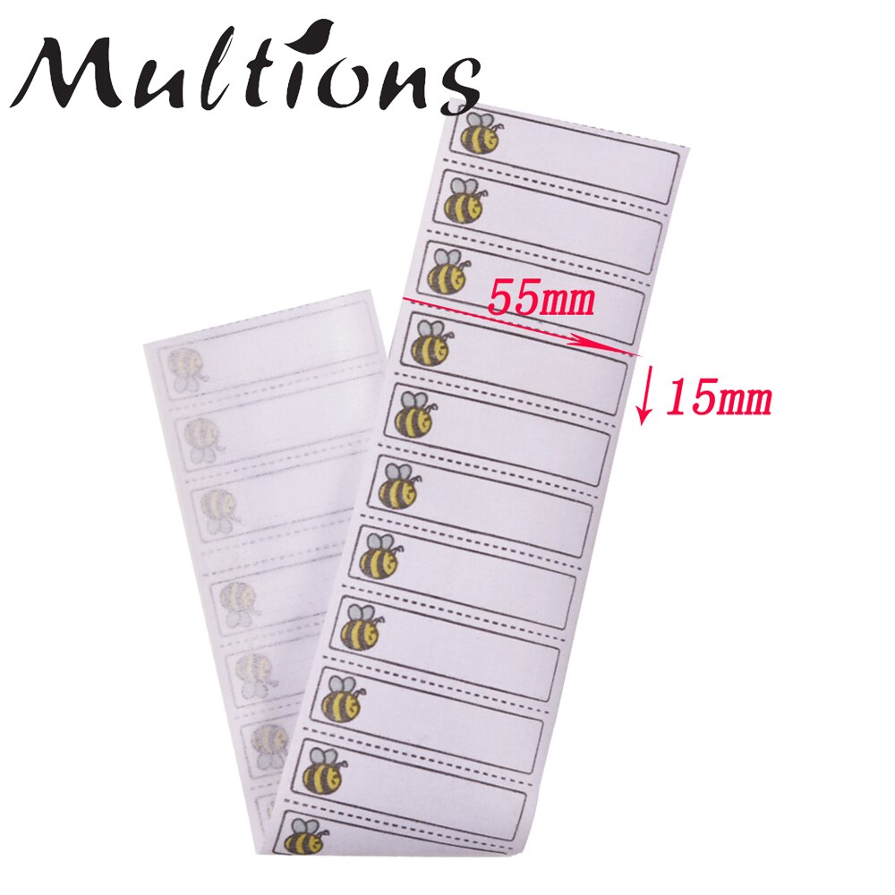 100Pcs Handmade Labels Washable Iron-on Name Label... – Vicedeal