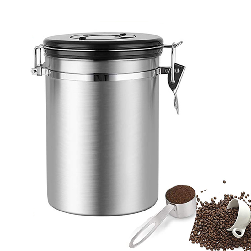 Coffee Storage Container Airtight Stainless Steel ... – Vicedeal