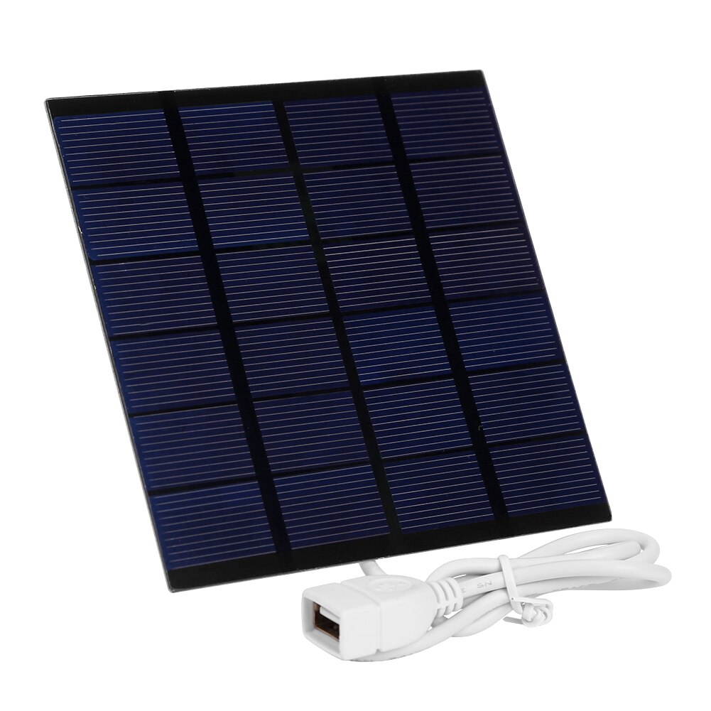 Solar Panel Silicon Battery Charger 1.5W 6V Outdoo... – Grandado