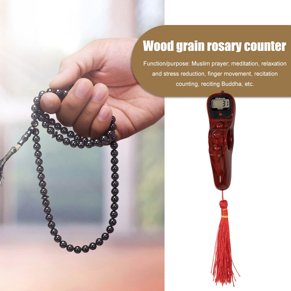 Manual Reset LCD Digital Electronic Rosary Beads C... – Vicedeal