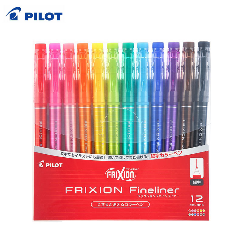 PILOT DPK-SFFL Friction Watercolor Pen 6/12 Color ... – Vicedeal