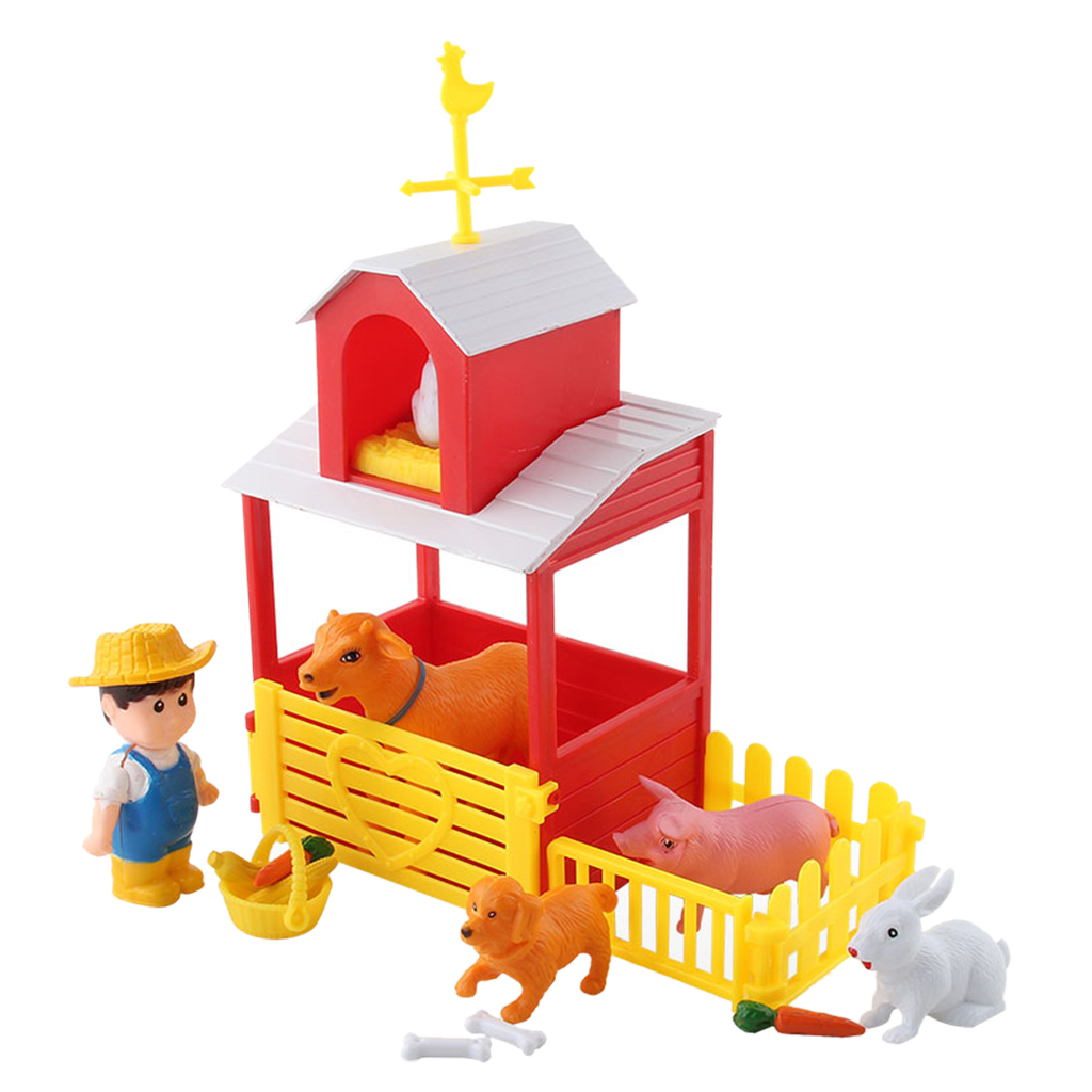 Children DIY Miniature Farm House Series Simulatio... – Grandado