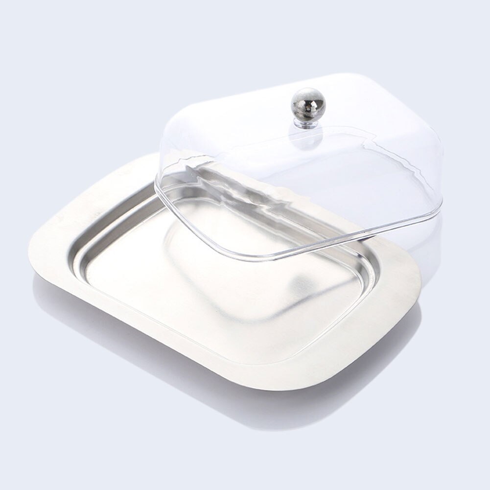 304 Stainless Steel Butter Dish Box Container Chee... – Vicedeal