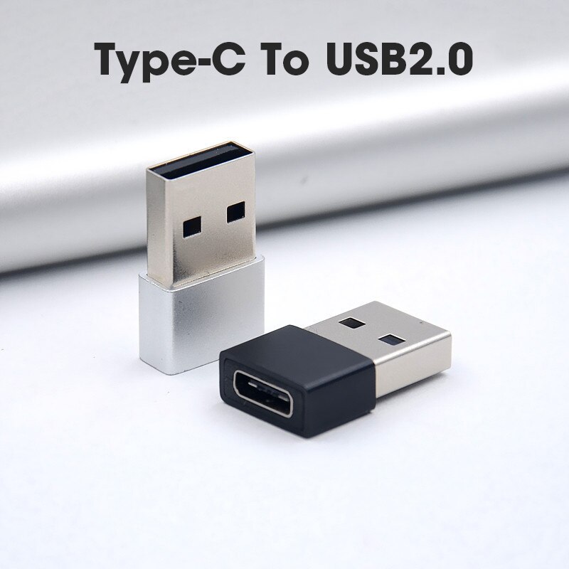 Type-C to USB Adapter Aluminum Alloy Converters Fo... – Grandado