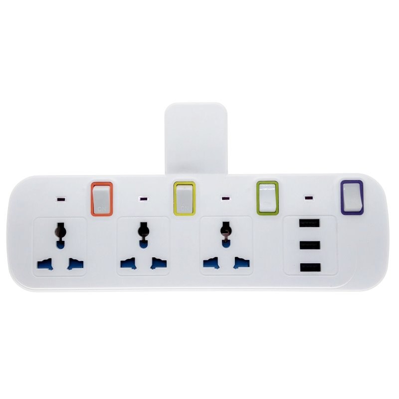 UK Wireless Extension Power Strip Plug Splitter Wi... – Grandado