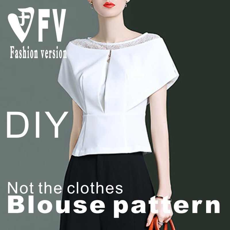 style women's small shirt pattern 1:1 sense small ... – Grandado