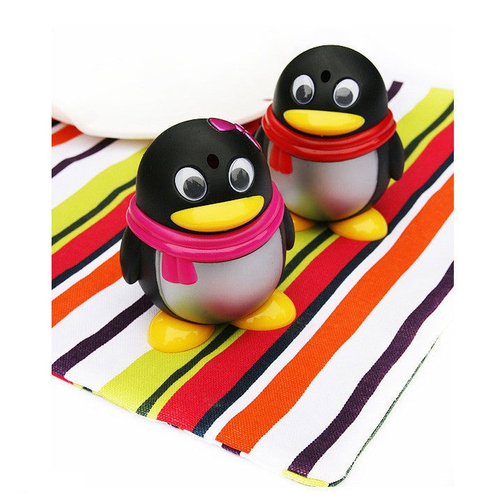 Lovely Cartoon Penguin Automatic Toothpick Holders... – Grandado