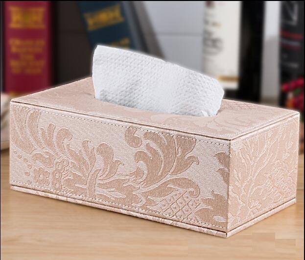 synthetic Leather napkin holder wooden tissue box ... – Vicedeal