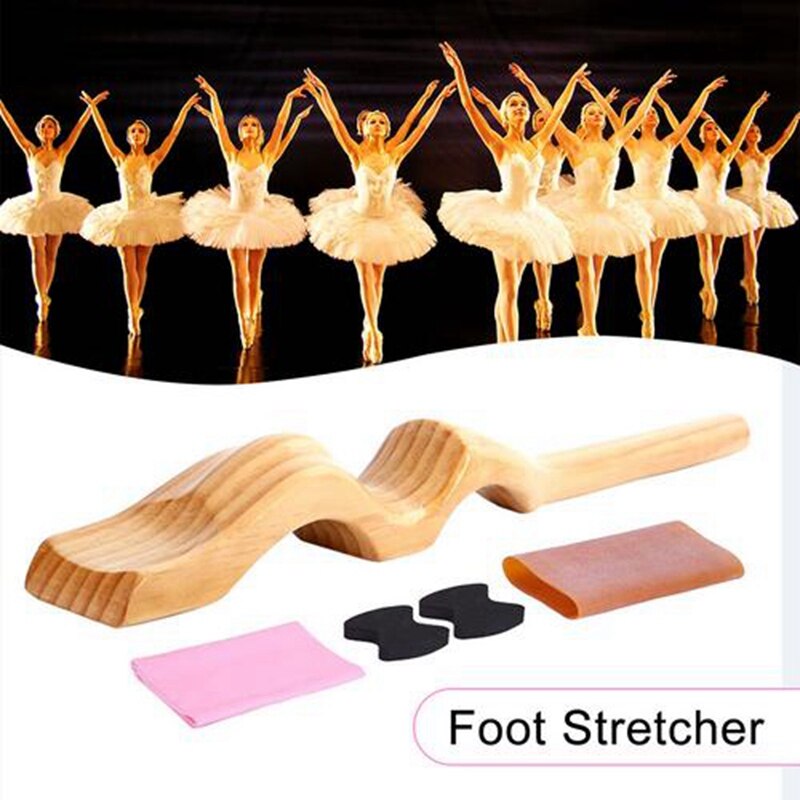 Wooden Foot Stretcher with Pull Strap Dancer Devic... – Vicedeal