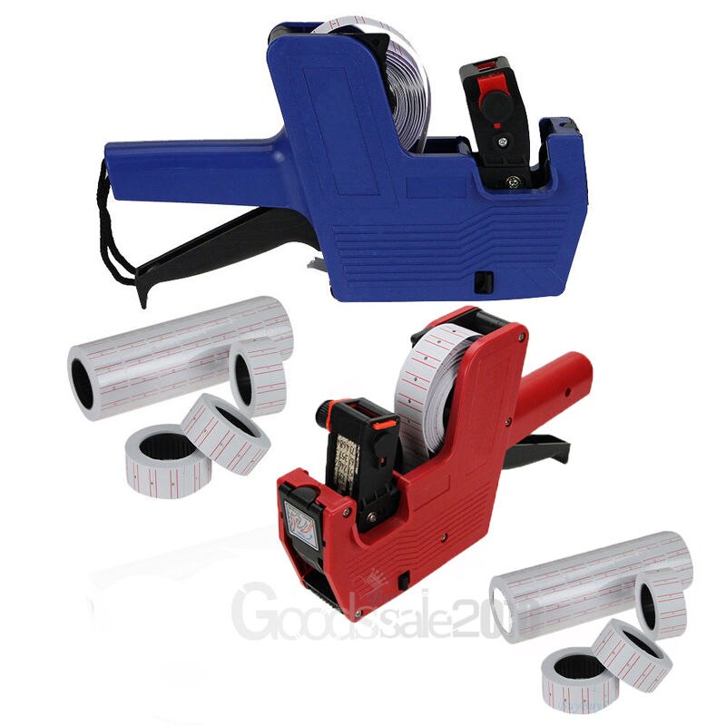 [ Fly Eagle ] 2X MX-5500 8 Digits Price Tag Gun + ... – Grandado
