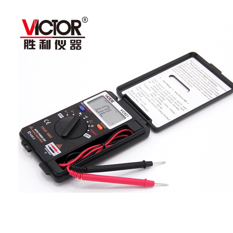 Original VICTOR VC921 3 3/4 Multitester TRUE RMS E... – Grandado