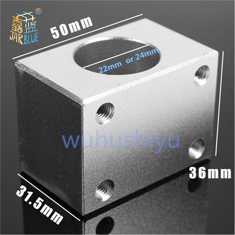 inner hole 22mm 24mm SFU1204 ball screw nut housin... – Vicedeal