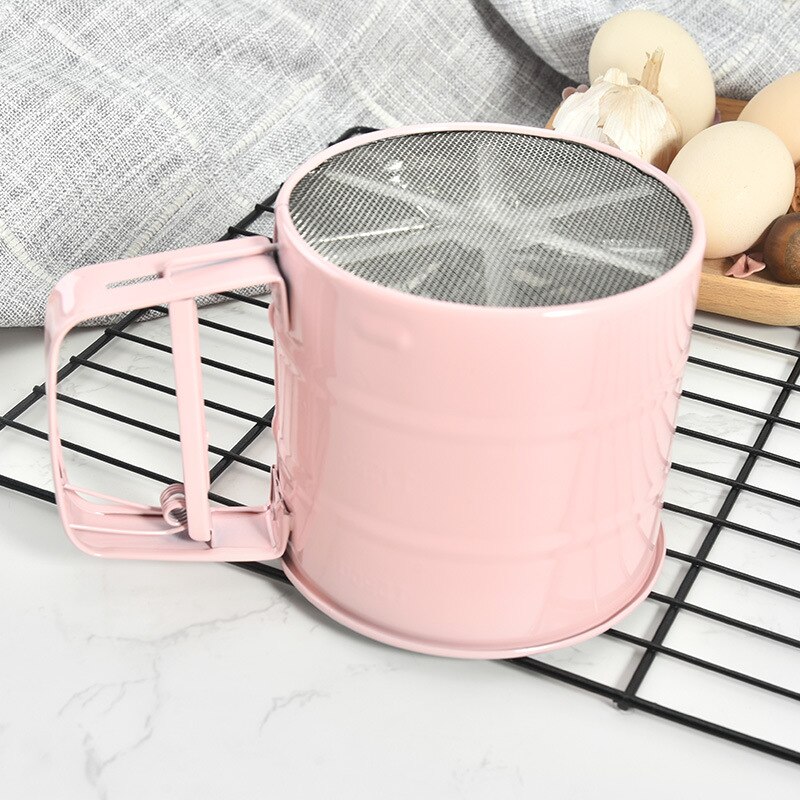Hand-operated flour sieve Baking tool Semi-automat... – Grandado