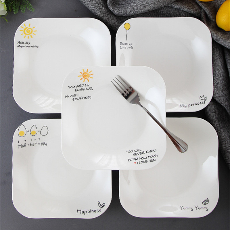 European Vintage Steak Plates Restaurant Breakfast... – Vicedeal