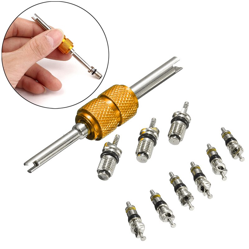 9Pcs R134a Auto Airconditioning Auto Ventiel A/C S... – Vicedeal