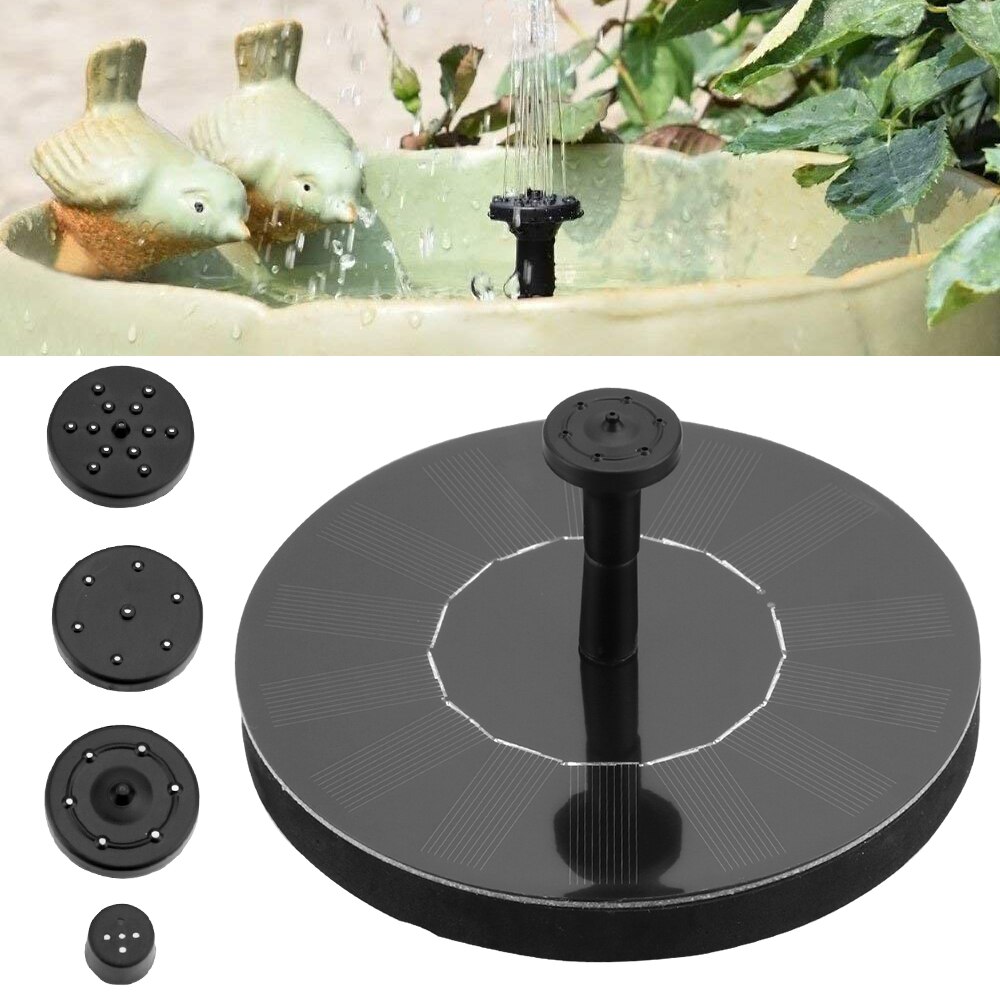 For Garden Pool Pond Mini Solar Fountain Floating ... – Grandado