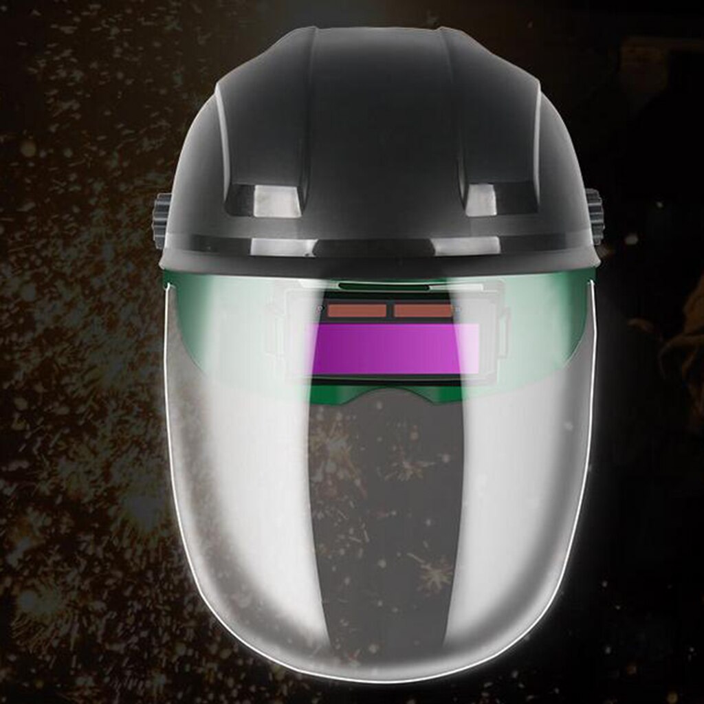 Large Viewing Welding Helmet Solar Powered Mask Au... – Grandado