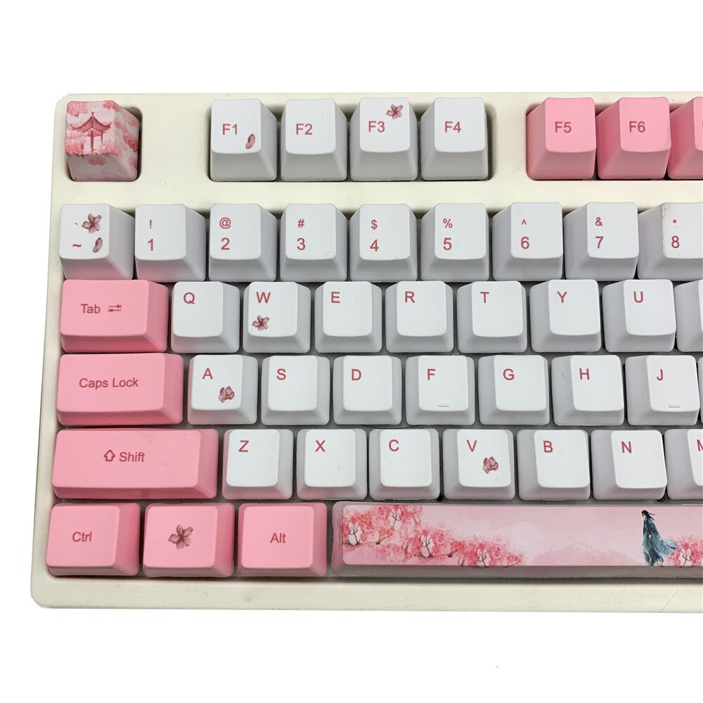 Sakura Key Cap PBT 5 Zijden Dye Sublimatie Mechani... – Vicedeal